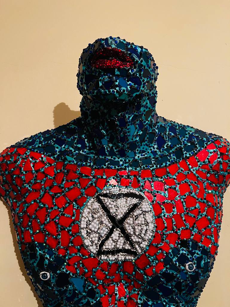 The Shield Sculpture by Andru Fijalkowski | Saatchi Art