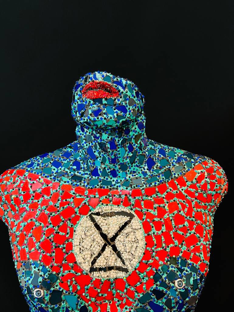 The Shield Sculpture by Andru Fijalkowski | Saatchi Art