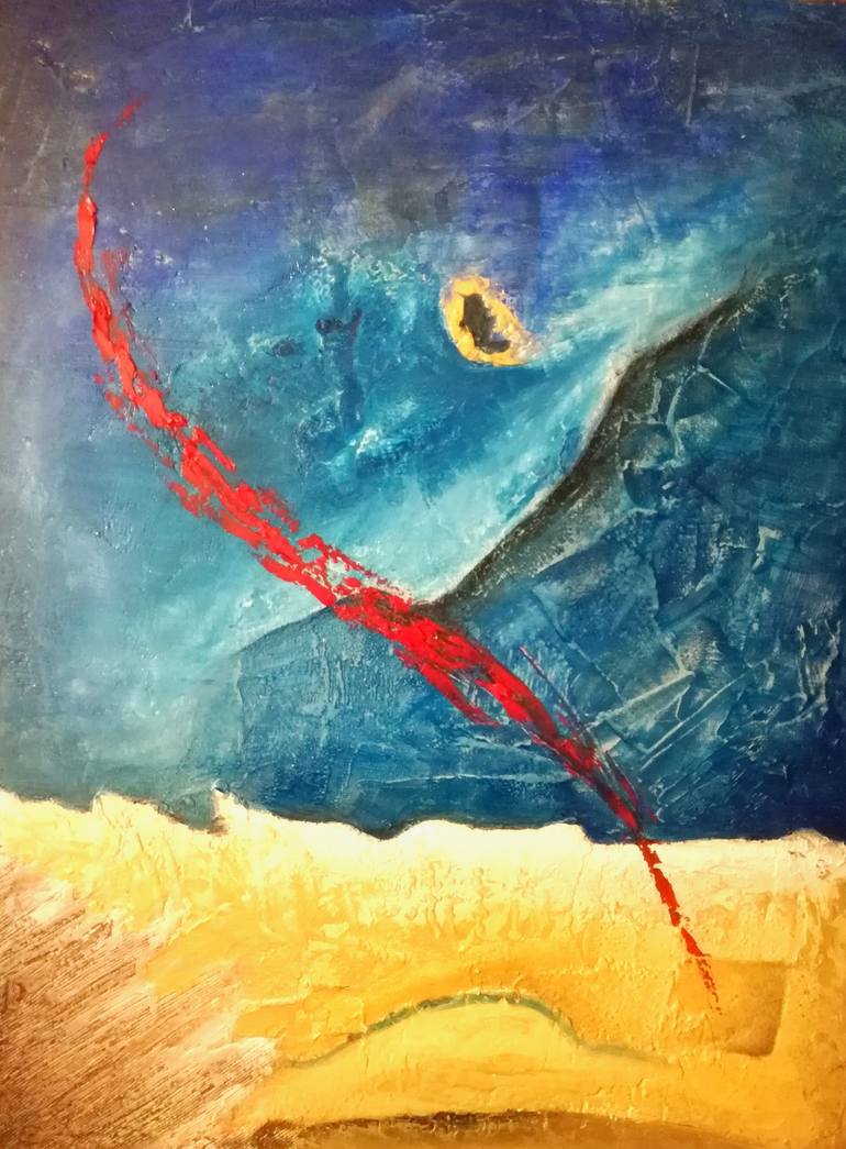 Migrazione Painting by Giovanna Ferraro | Saatchi Art