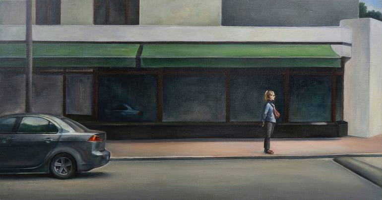 On the Boulevard 6 Painting by Bohdan Milash | Saatchi Art