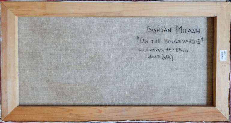 On the Boulevard 6 Painting by Bohdan Milash | Saatchi Art