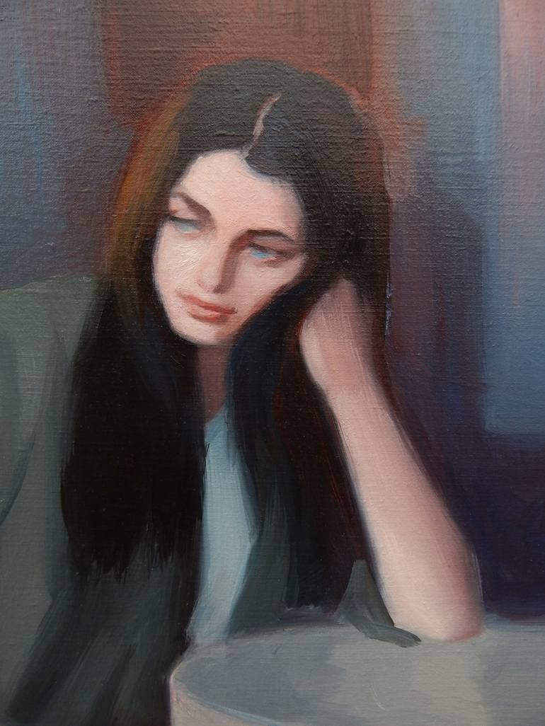 Distant Lights Painting by Bohdan Milash | Saatchi Art