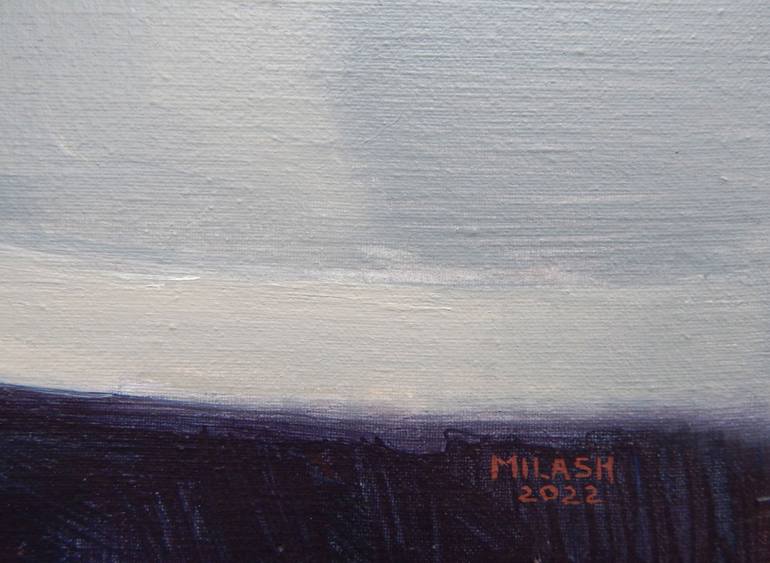 Distant Lights Painting by Bohdan Milash | Saatchi Art