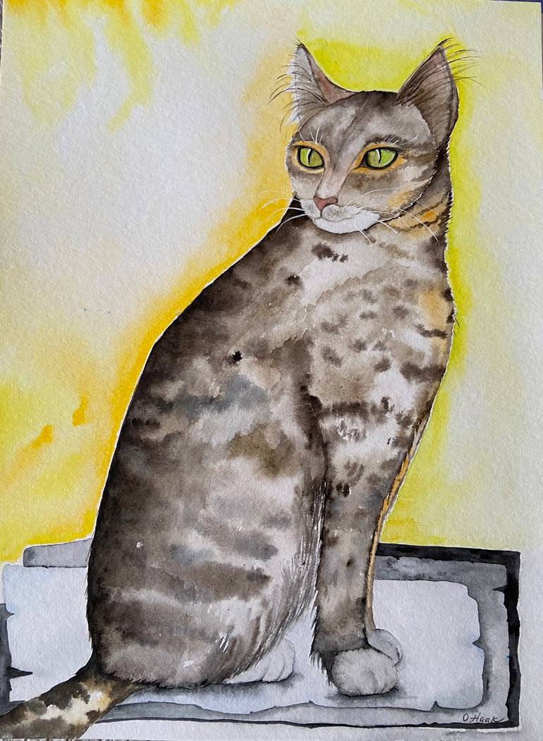 Ulli Painting by Olga Haak | Saatchi Art