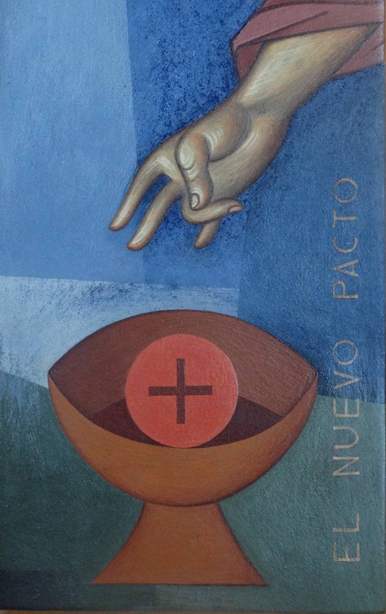 EL NUEVO PACTO Painting by Alexandr Dmitriyev | Saatchi Art