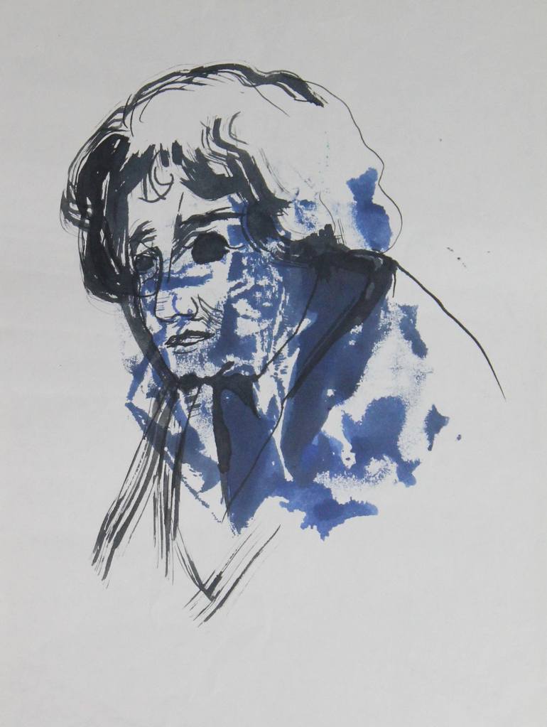 Ghost of Faina Ranevskaya 24 Drawing by Varya Natkina | Saatchi Art