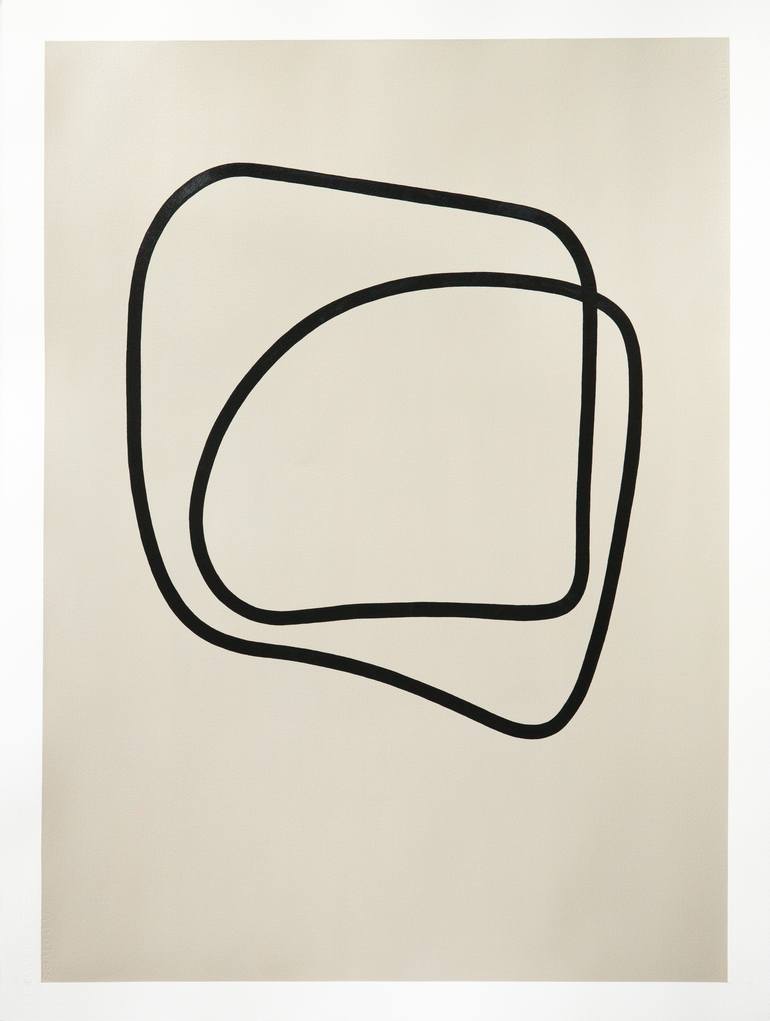Line Object 02 Painting by Daria Riabova | Saatchi Art