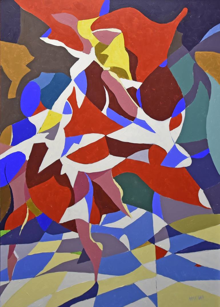 The Dancer Painting by Makiwa Mutomba | Saatchi Art