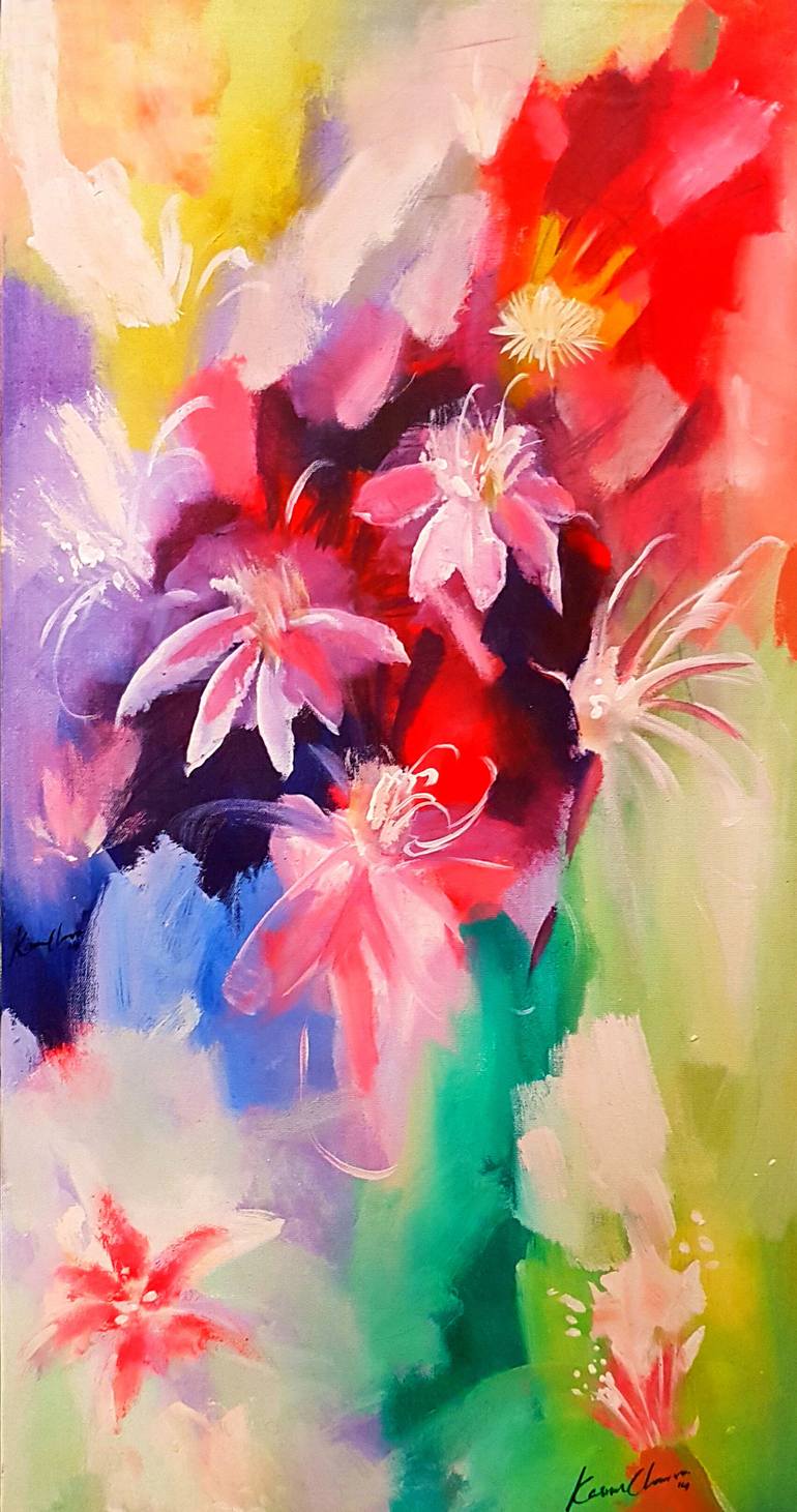 The Color of Nature Painting by Kasun Wickramasinghe | Saatchi Art