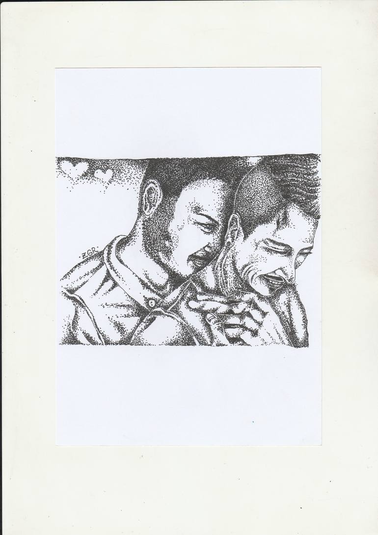 Domin nee Domin Drawing by Zezinha Piedade | Saatchi Art