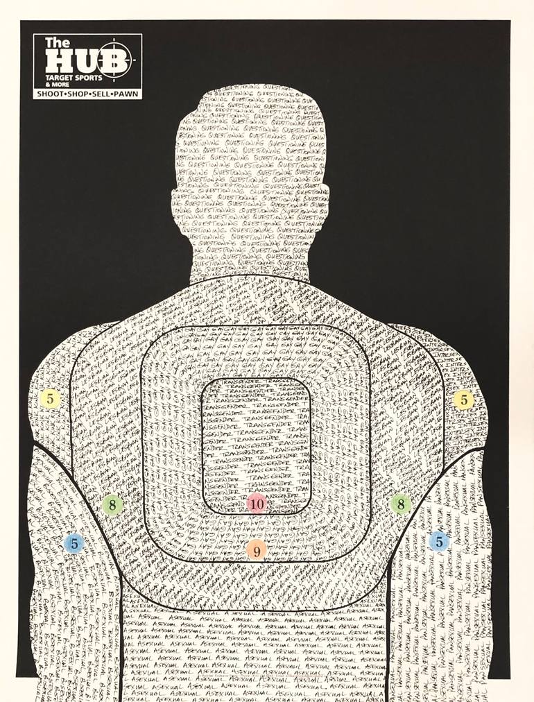 Target Practice Painting by Susan Spector | Saatchi Art