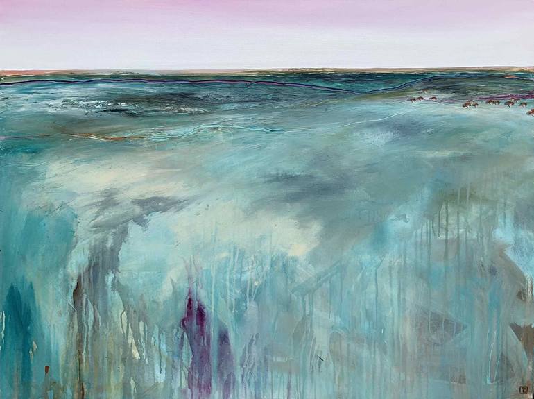 Peninsula Tide Painting by Tania Chanter | Saatchi Art