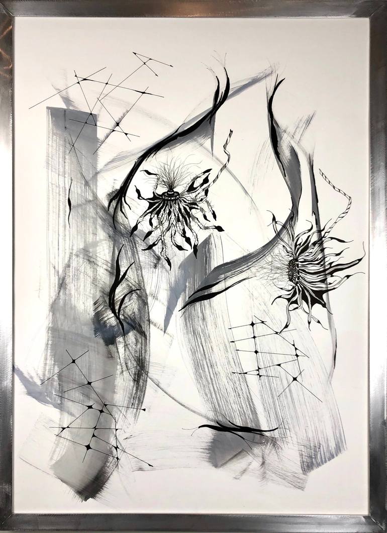 Happy Florasturbia Drawing by Denice Bizot | Saatchi Art