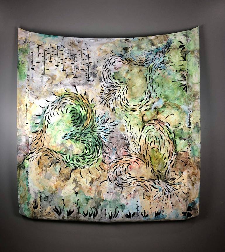 HOLY HOOD Painting by Denice Bizot | Saatchi Art