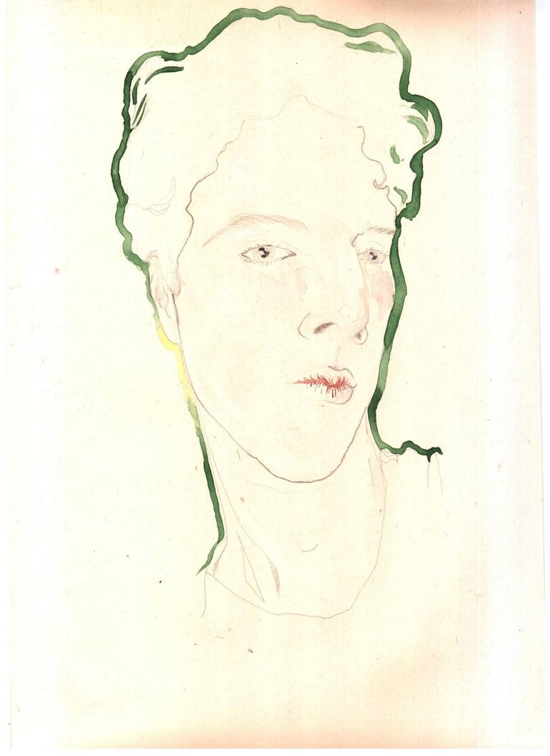 My brother. Drawing by Anna Fil-Shir | Saatchi Art