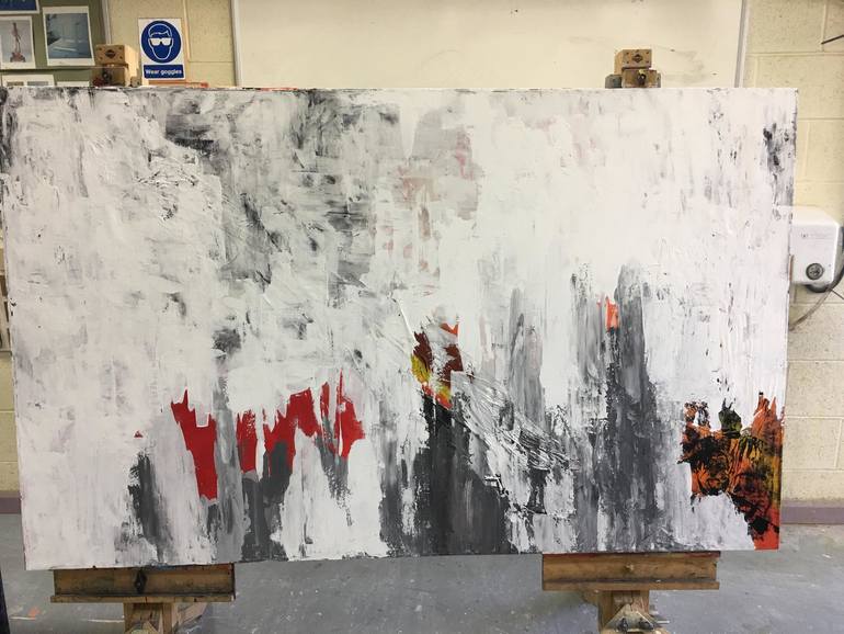 Fear of being forgotten. Painting by Liam Howis | Saatchi Art