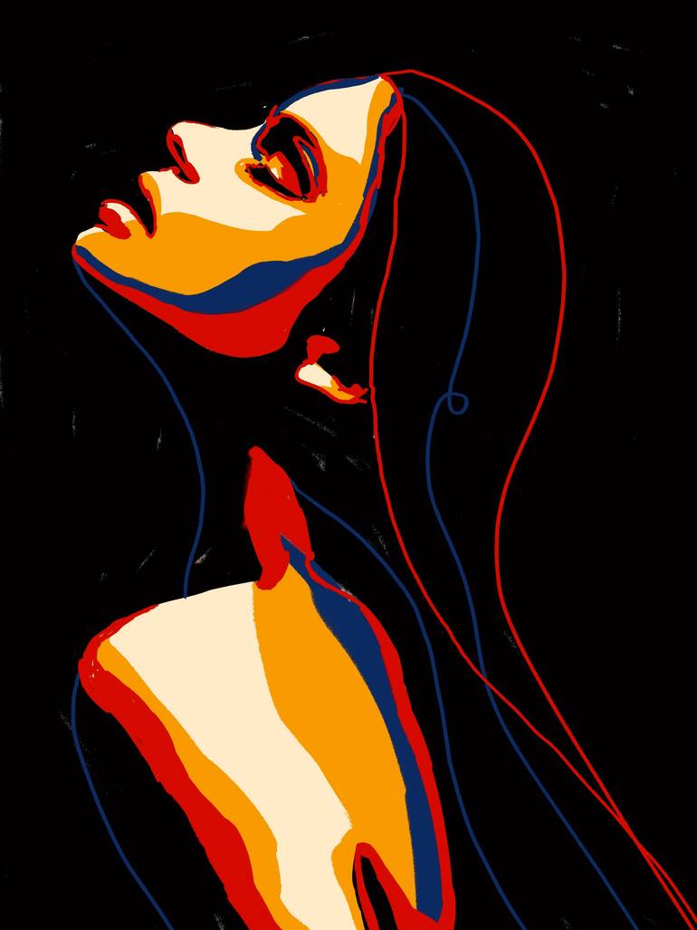 Intense II - Infogravure 3/30(Signed and Numbered by Hand) Digital by ...