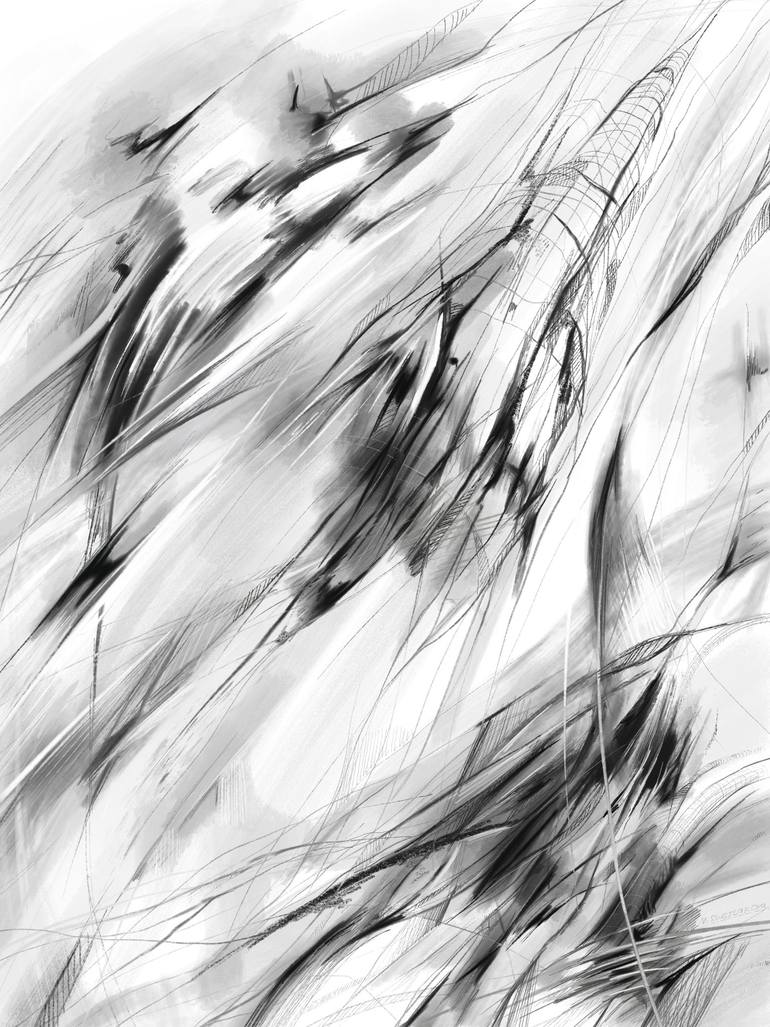 Flashing Drawing by Maria Svetlakova | Saatchi Art