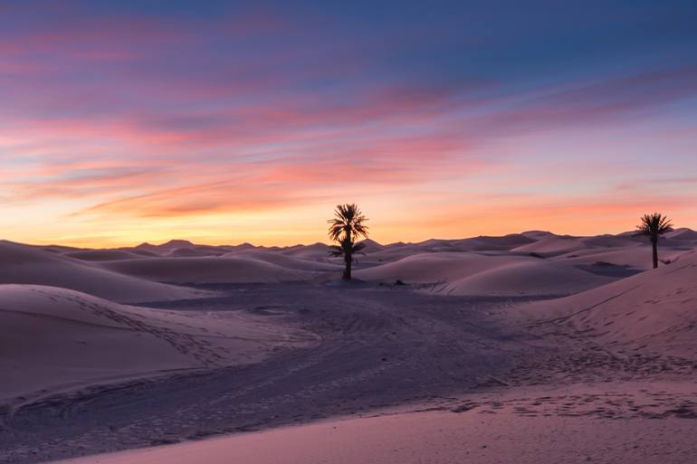 SUNSET COLORS IN THE SAHARA Photography by Antoine Barthelemy | Saatchi Art