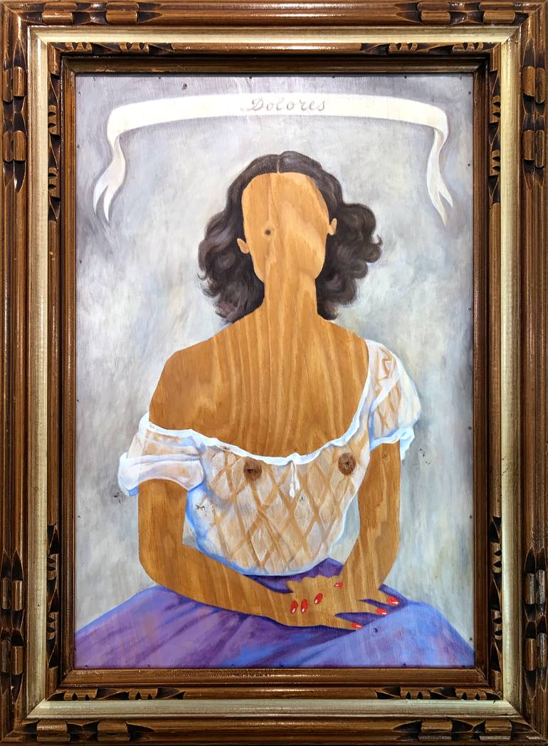 From The Missing Women Series: Rivera's Dolores Muse. Painting by ...