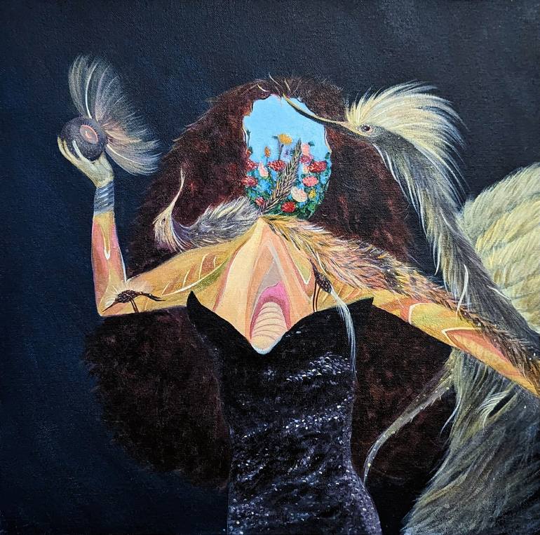 Huntress (Creatures of Desire) Painting by Renan Proenca | Saatchi Art