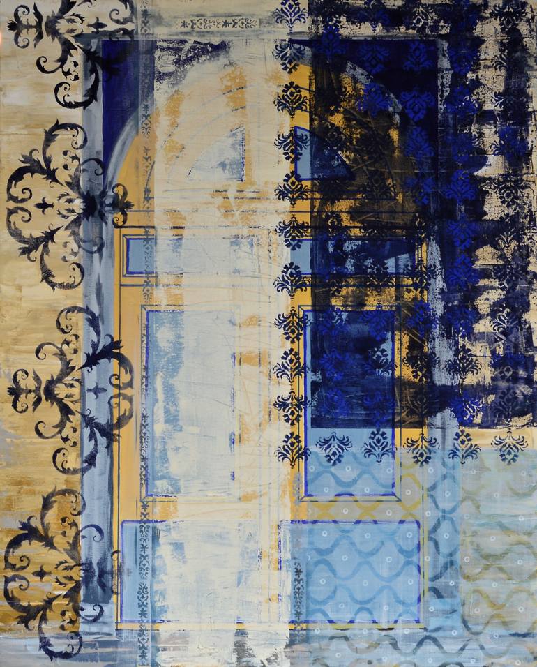 Old Doors Painting by Lana Mindeli | Saatchi Art