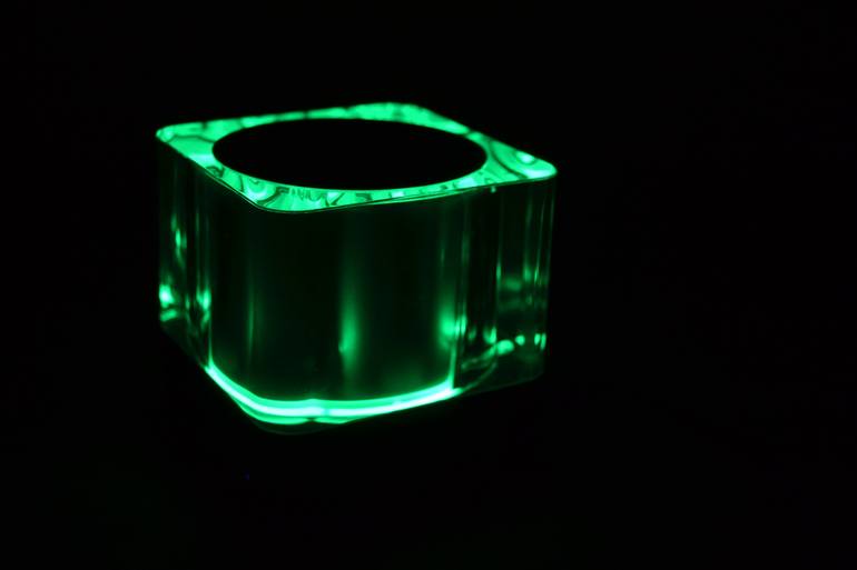 Floating Green Cube - Limited Edition of 10 Photography by Nicole Timms ...
