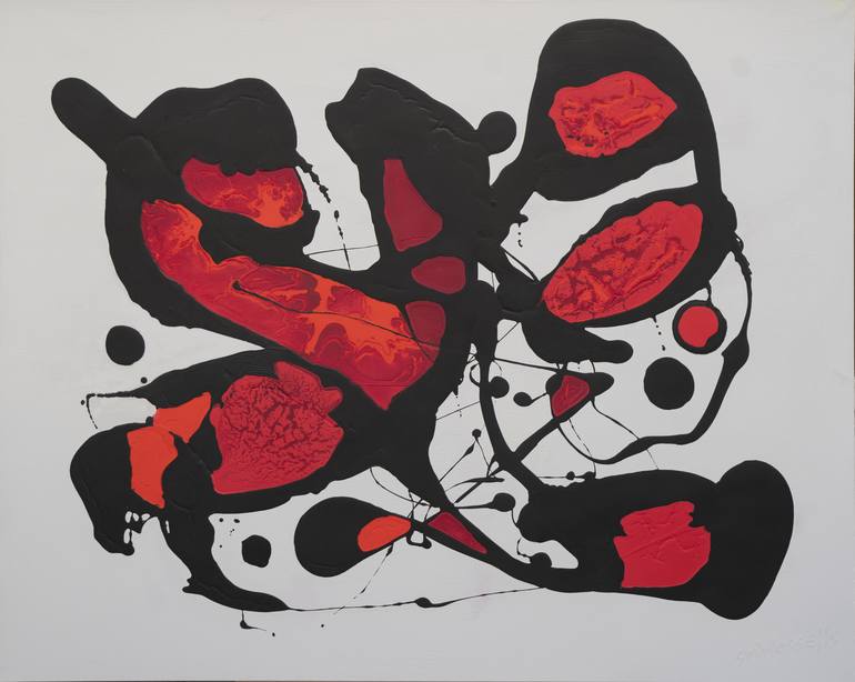 The Battle Painting by Stephen Wessells | Saatchi Art