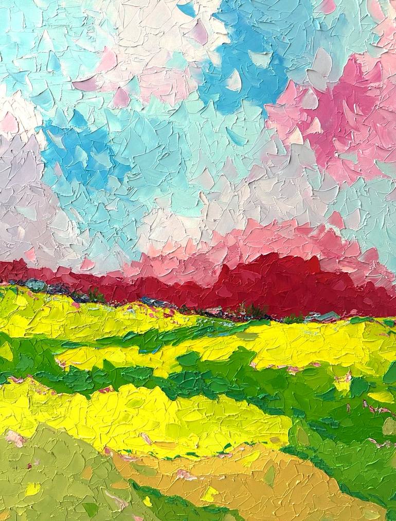 Dreamy Wind Painting by Liudmyla Riabkova | Saatchi Art