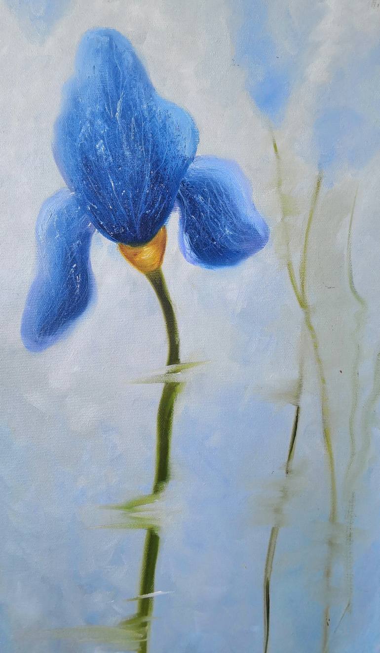 Single Flower Oil Paintings