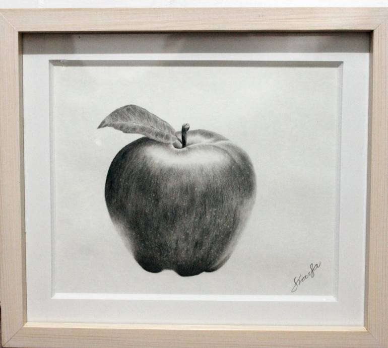 manzana Drawing by karla vazquez | Saatchi Art
