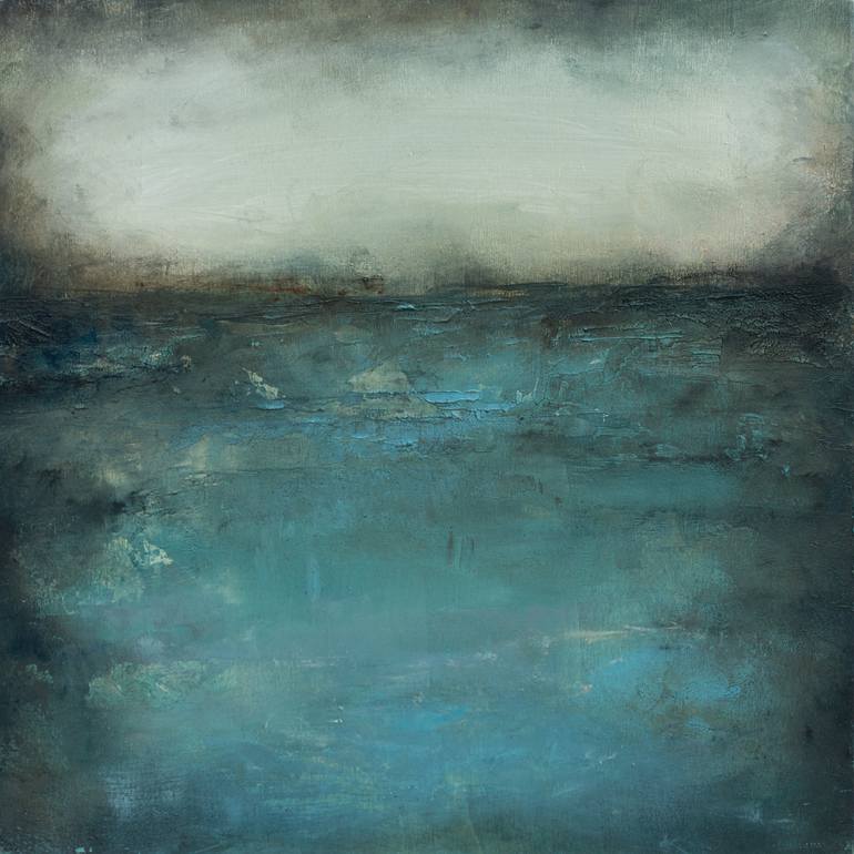 New Horizons Painting by Xanthippe Tsalimi | Saatchi Art