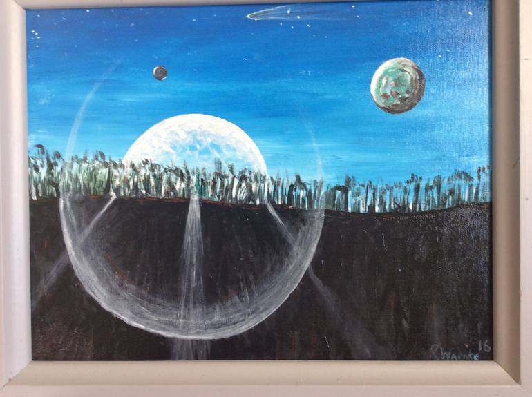 The Clearing Painting by Robert Warnke | Saatchi Art