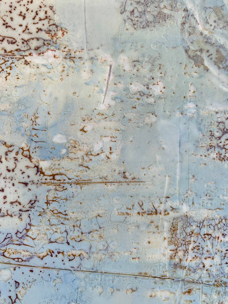 Pale Blue No. 1 Painting by Susan Handau | Saatchi Art