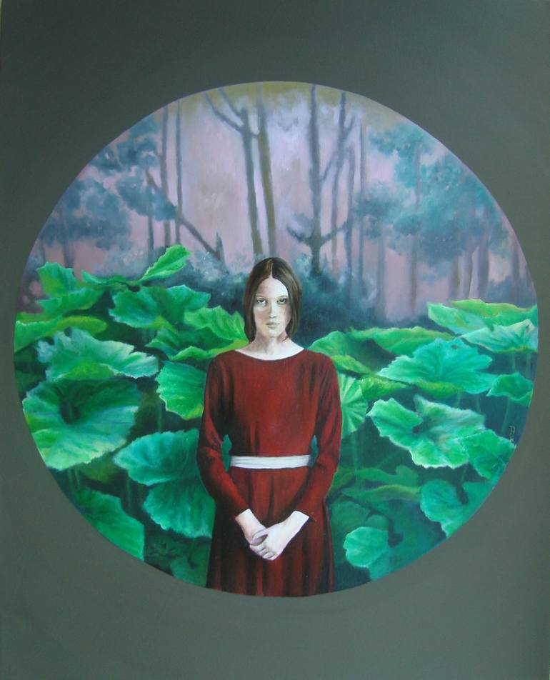 Myths Forest Painting by Daniel Casique | Saatchi Art