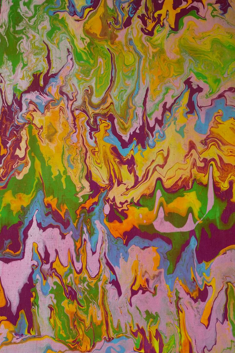 Fluid Time Painting by Alessia Camoirano Bruges | Saatchi Art