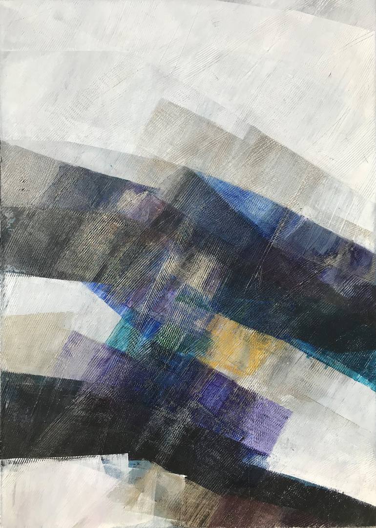 In the distance III Painting by Sara Sepulveda | Saatchi Art