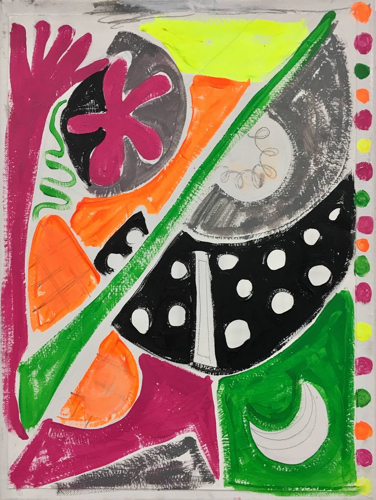 Dance Beat Painting by Judith Keeshan | Saatchi Art