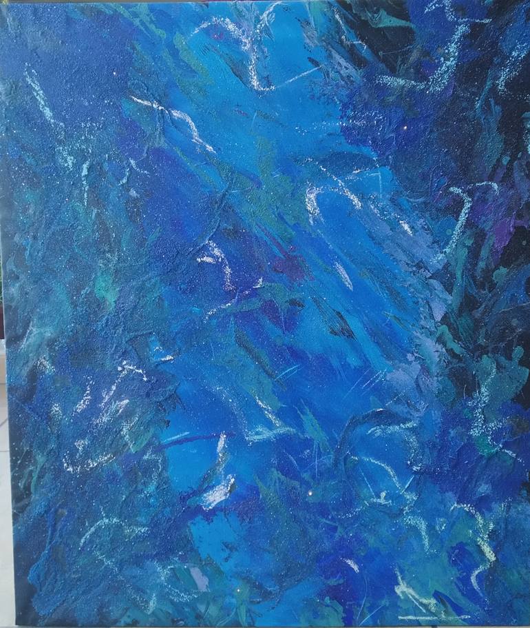 THE LIVING INFINITE - Limited Edition of 1 Painting by JGB - Javier ...