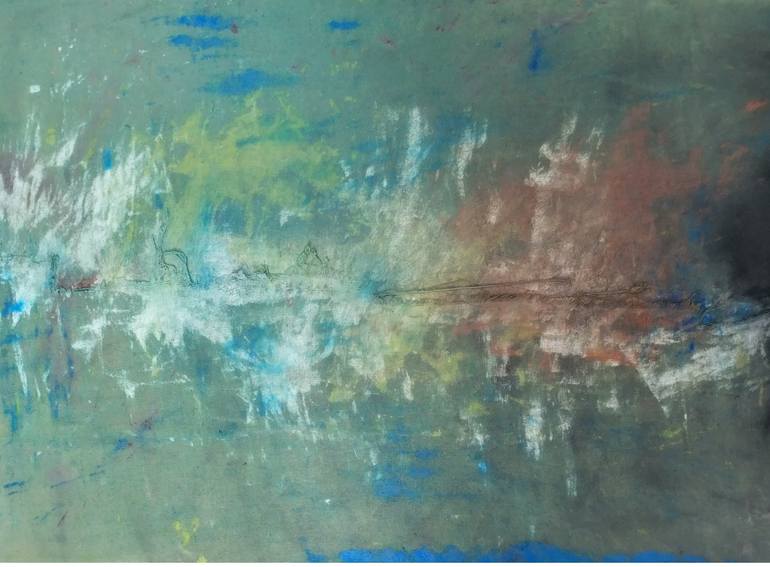 Ashes Painting by A Z | Saatchi Art
