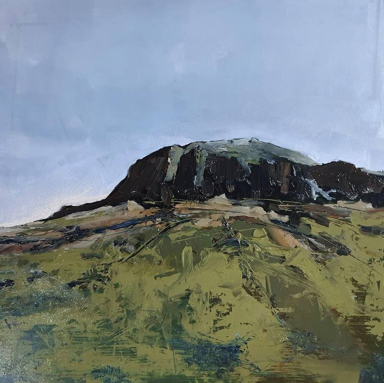 Hillside Painting by John O'Neill | Saatchi Art
