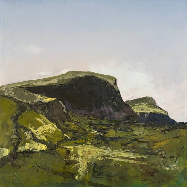 Escarpment Painting by John O'Neill | Saatchi Art