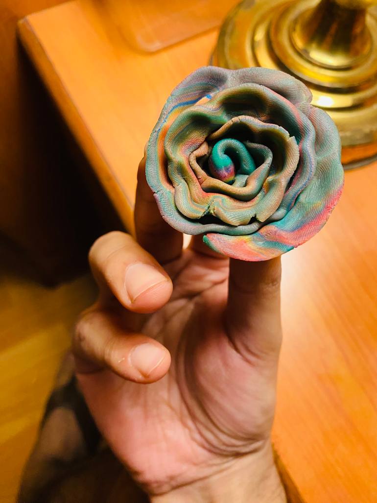 flower of consciousness Sculpture by souman bose | Saatchi Art