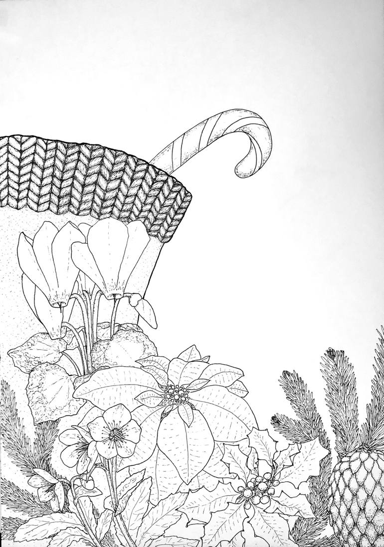 December Drawing by Egor Chashchin | Saatchi Art