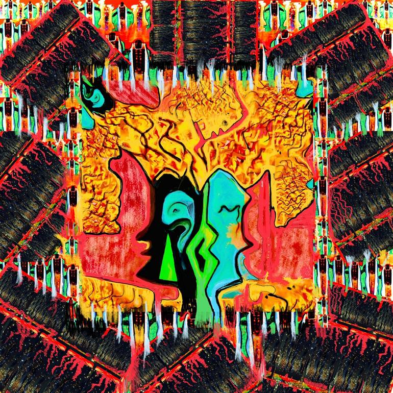 Lust & Love Drawing by Mario Rivas | Saatchi Art