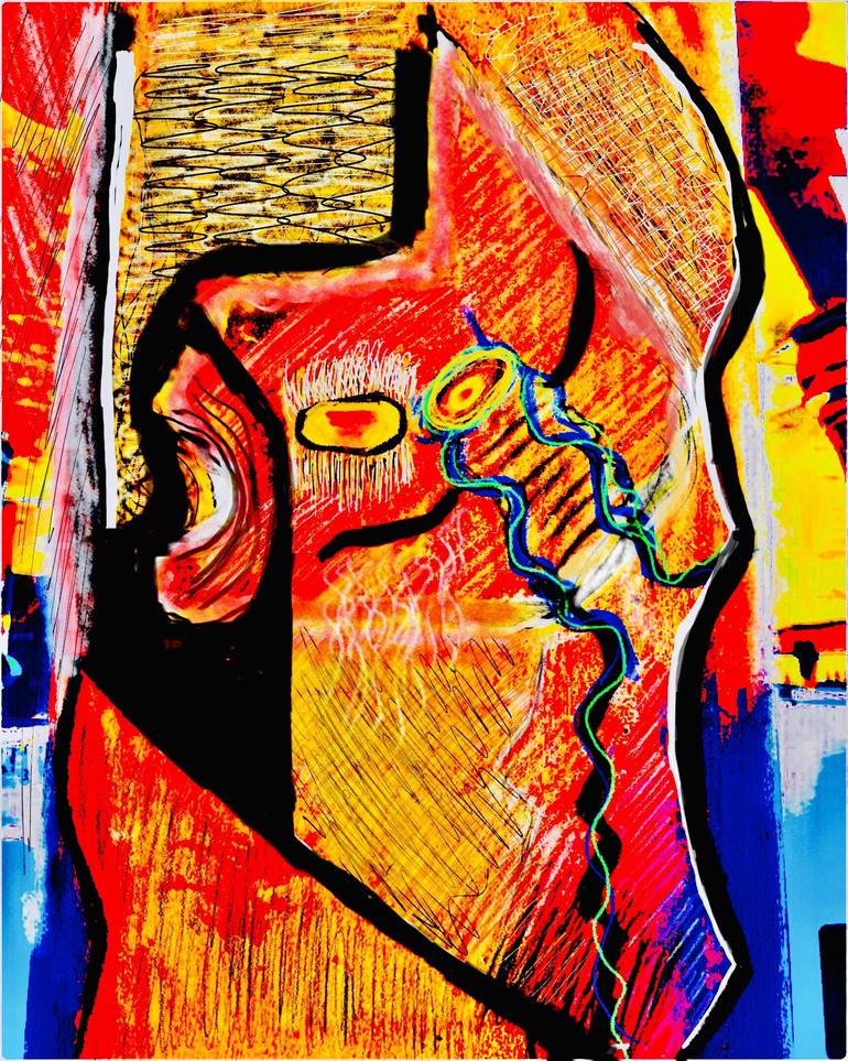 Flypoet - Limited Edition of 20 Mixed Media by Mario Rivas | Saatchi Art