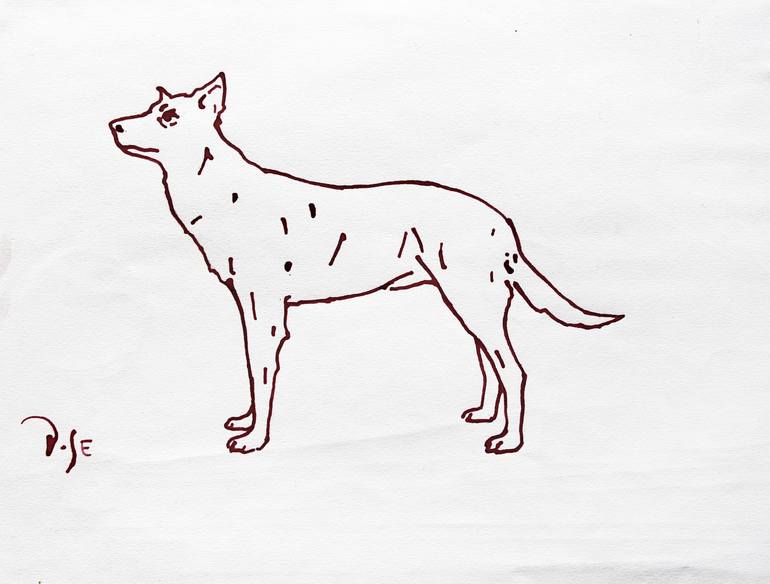 Vagabond Drawing by Igor Pose | Saatchi Art