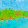 SEASIDE by Leslie Merrill Painting by Leslie Merrill | Saatchi Art
