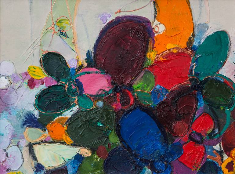 Lule Painting by Mjellma Goranci Firzi | Saatchi Art