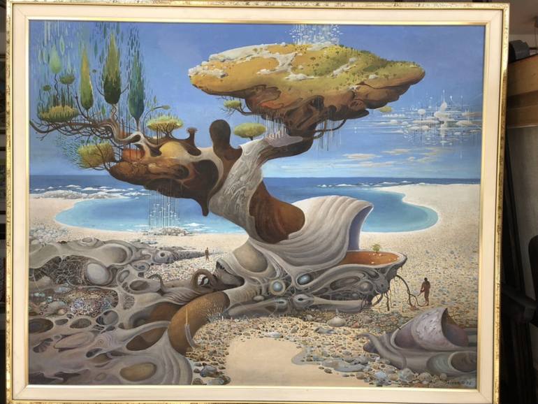 Eternal View Painting by Ivan Atanasov | Saatchi Art